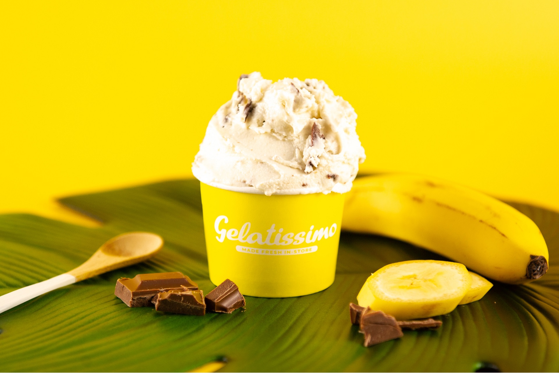 Nostalgic Favourites – Old School Banana Choc - Gelatissimo