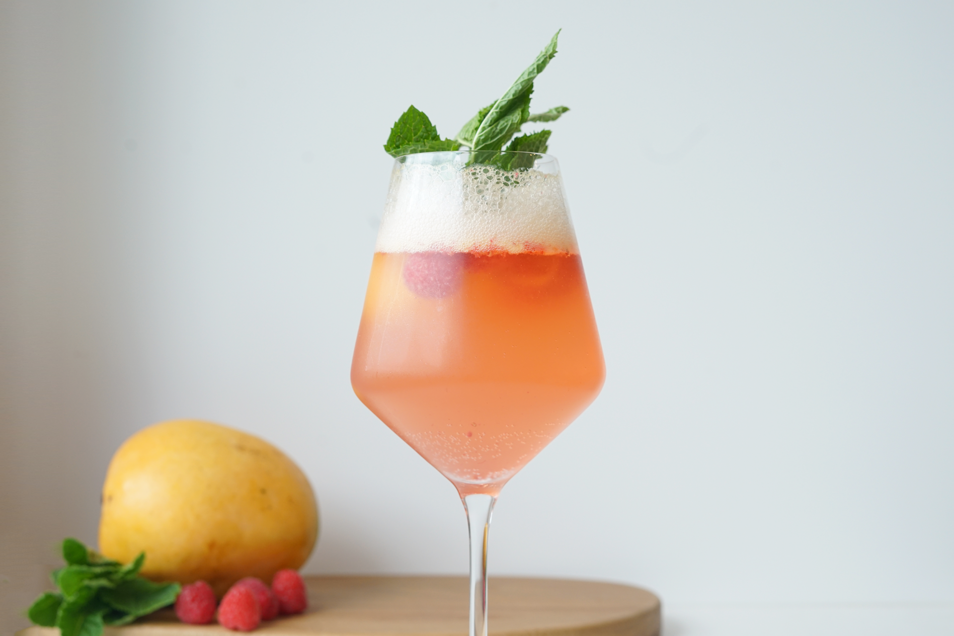Mango Raspberry Sorbet Spritz - Gelatissimo
