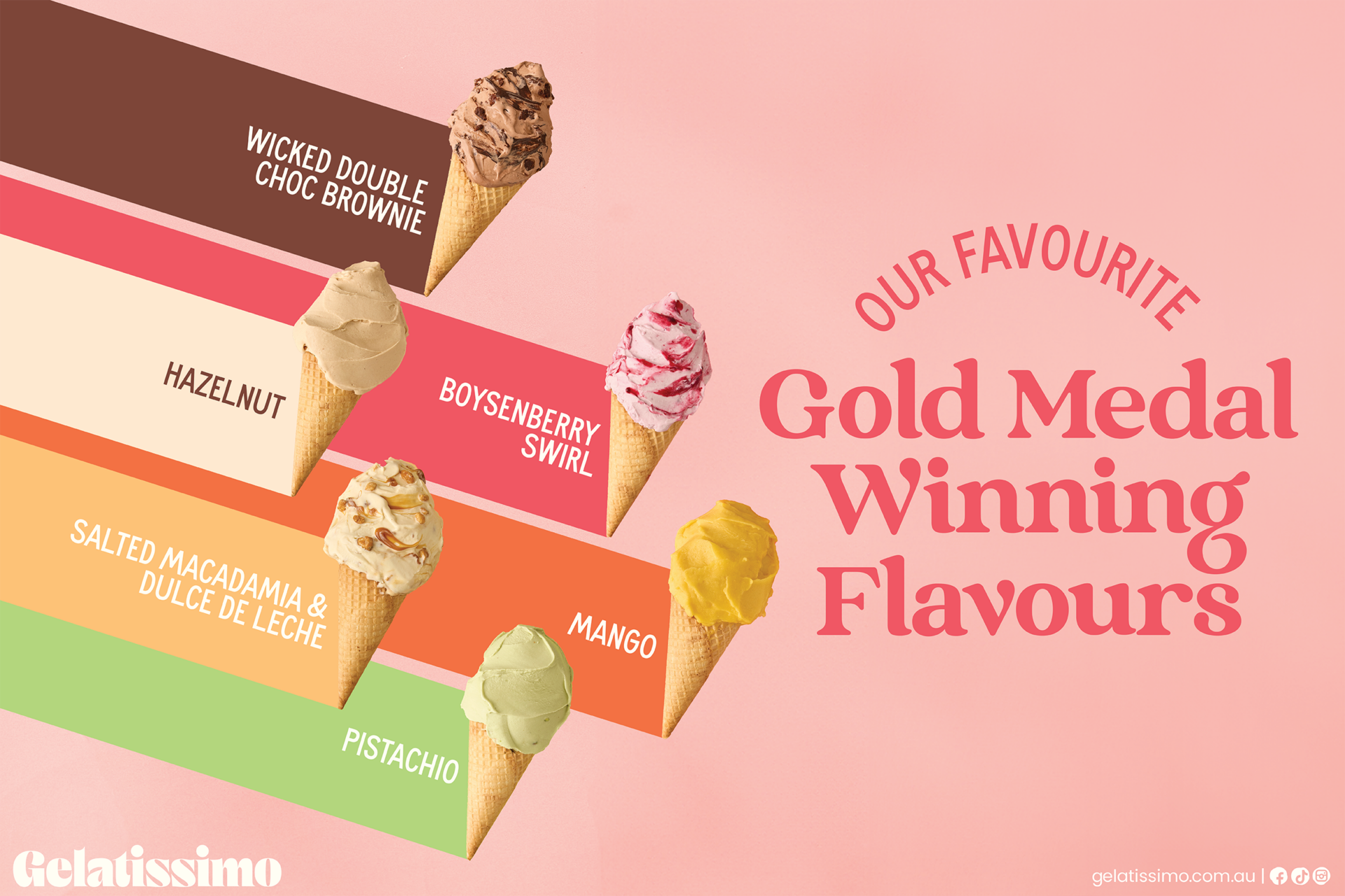 Our Favourite Award Winners - Gelatissimo